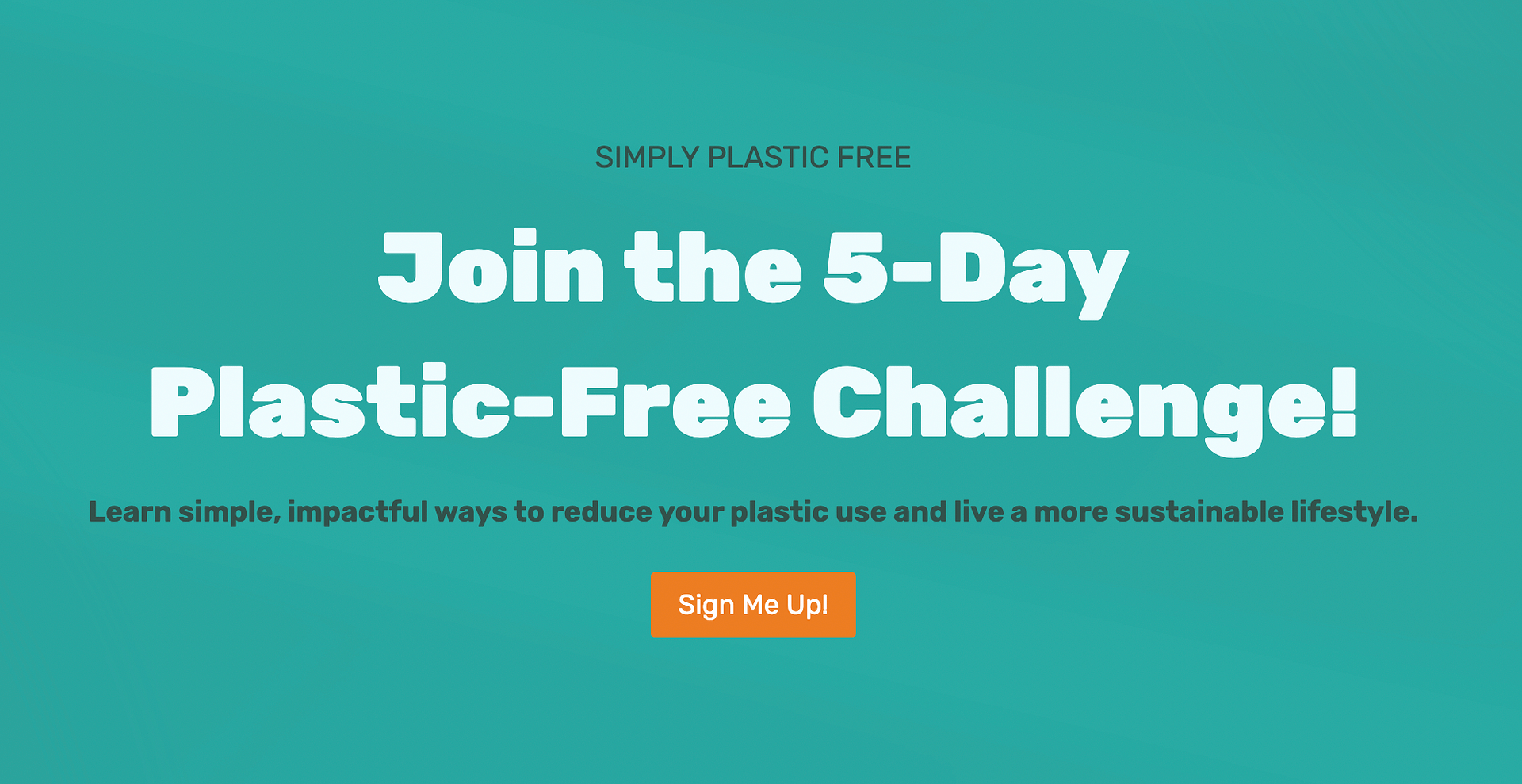 Plastic Free 5-Day Challenge - Simply Plastic Free